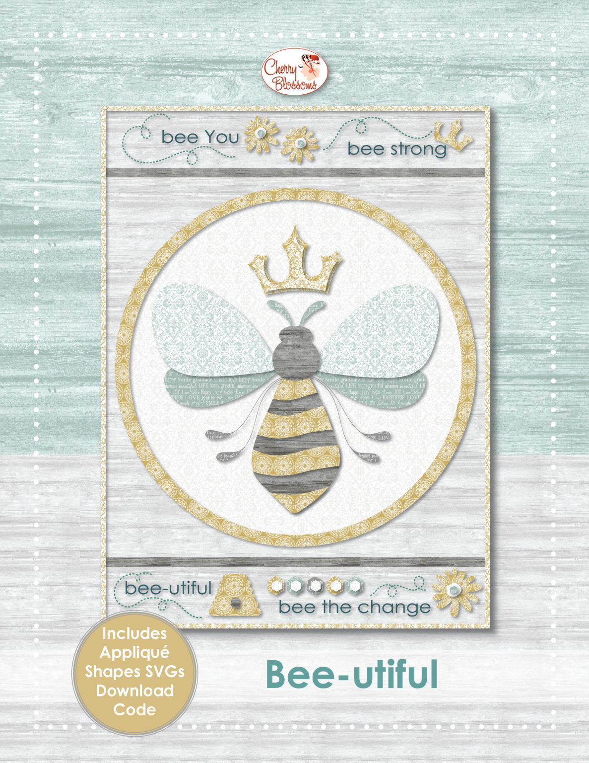 Bee-utiful - cherry blossoms